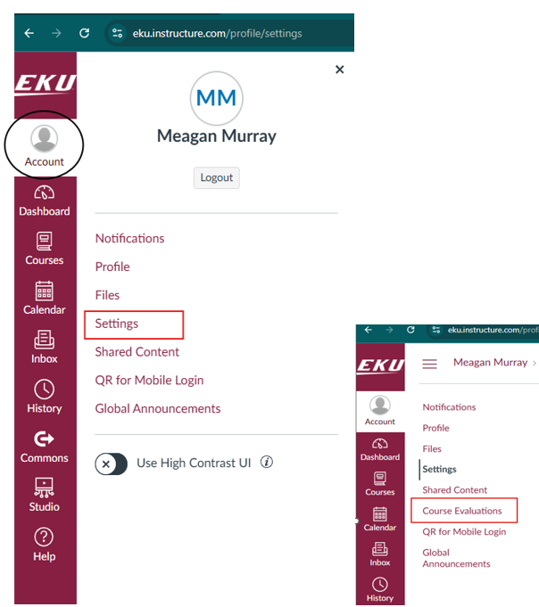 EKU Course Evaluations